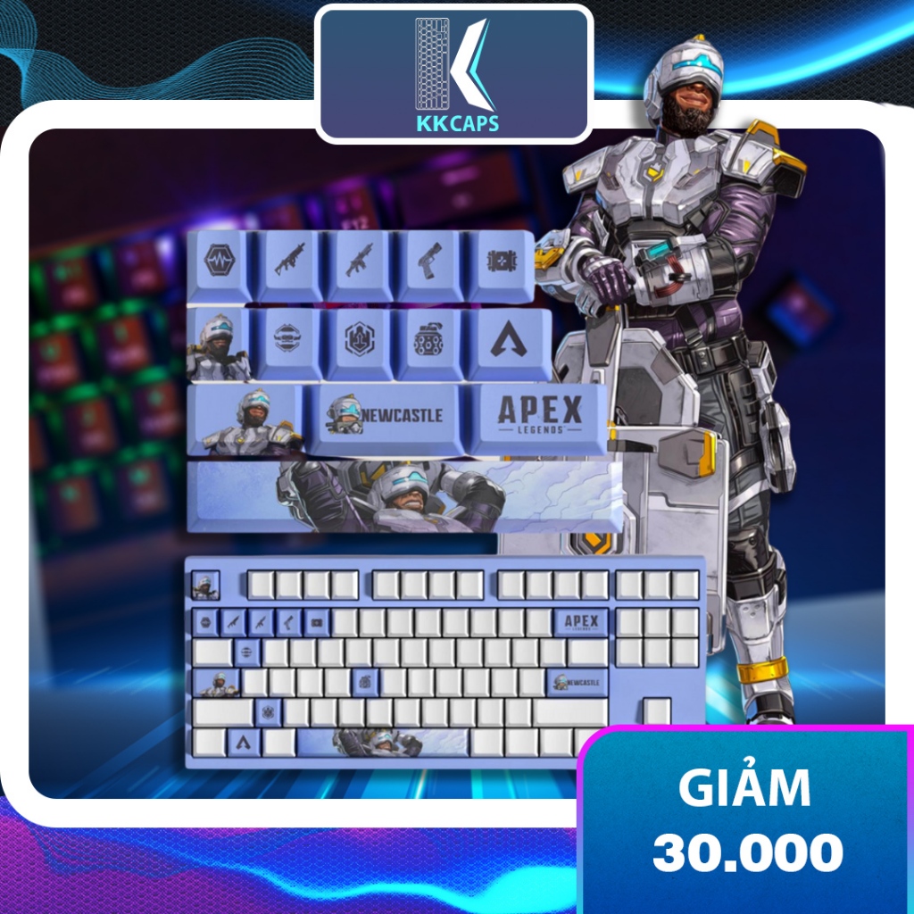 Keycap Apex Legends profile OEM | 14 phím PBT cho bàn phím cơ | Shopee ...