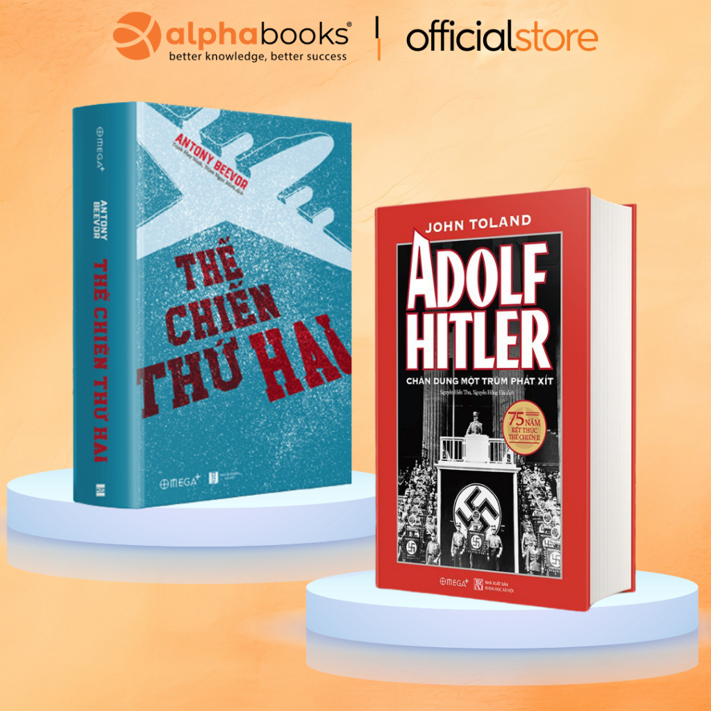 Sách - Lẻ/Combo: Thế Chiến Thứ Hai + Adolf Hitler (Omega Plus) | Shopee ...