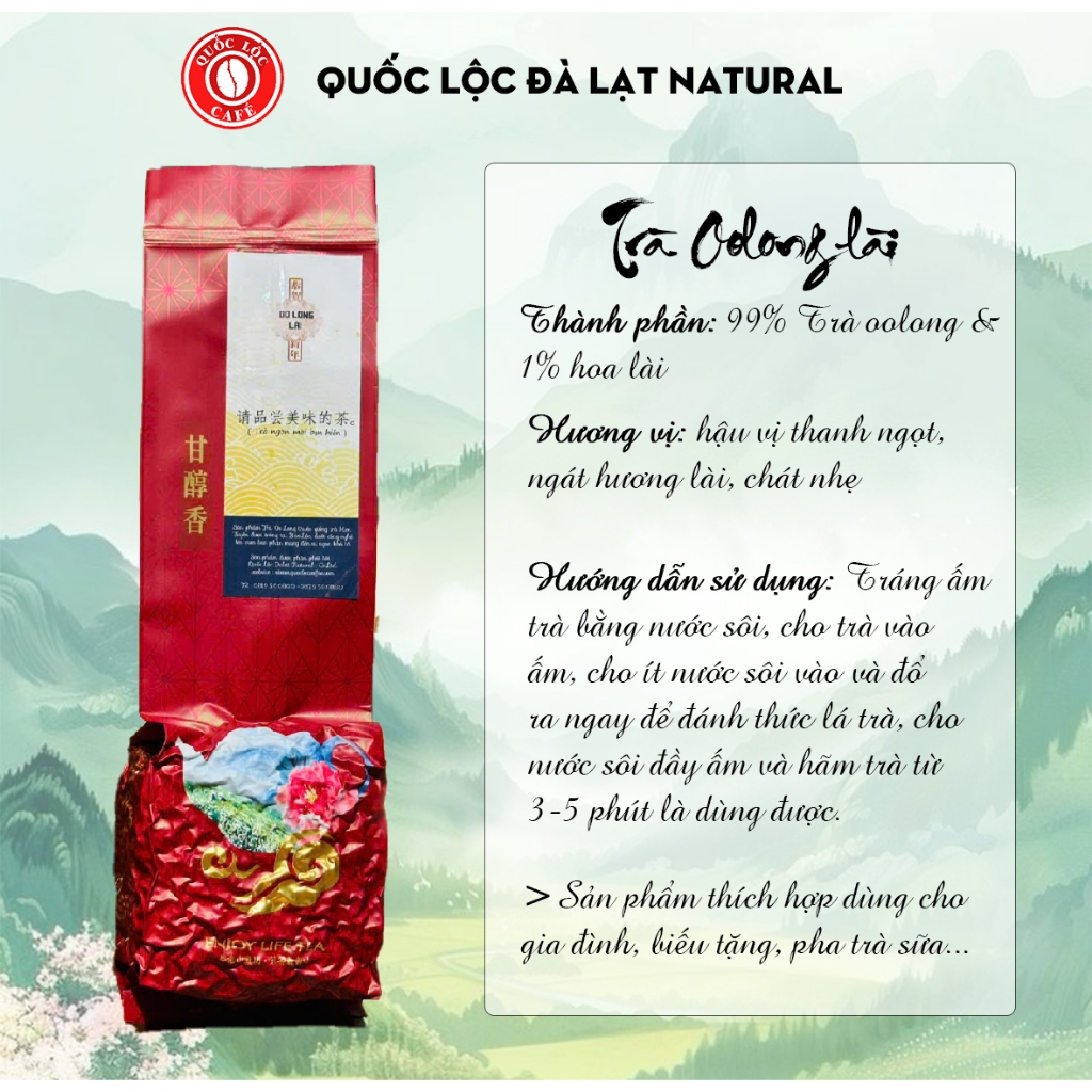 Trà Oolong Lài 100g - Hương Thơm Nhẹ - Quốc Lộc | Shopee Việt Nam