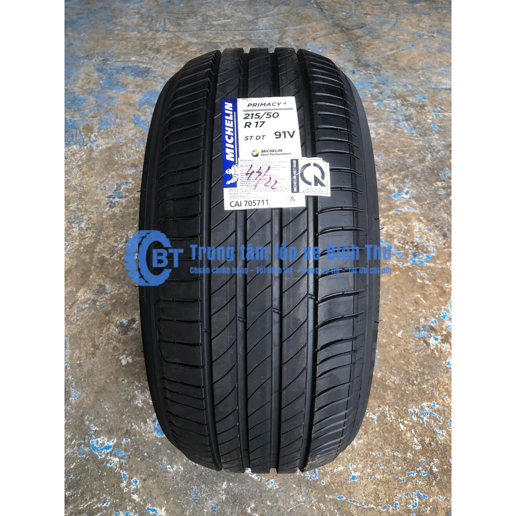 Lốp Michelin 215/50R17 Primacy 4ST ( Lốp dùng cho Ford Focus, Honda Civic, Chevrolet Cruze ...