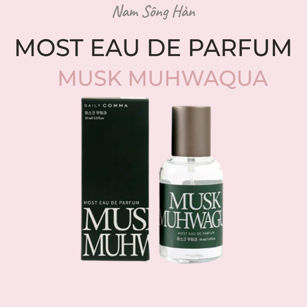 Nước hoa nội địa Hàn Quốc Daily Comma Most Eau de Parfum MUSK MUHWAGUA ...