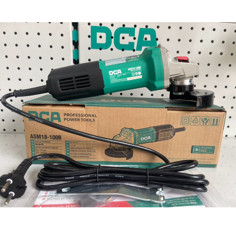 Máy mài góc cầm tay DCA ASM18-100(B) công suất 860W ,lưỡi cắt 100mm | Shopee Việt Nam