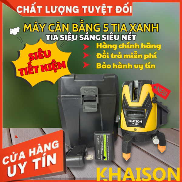Máy cân bằng laser 5 tia xanh KHAISON TIA-96A | Shopee Việt Nam