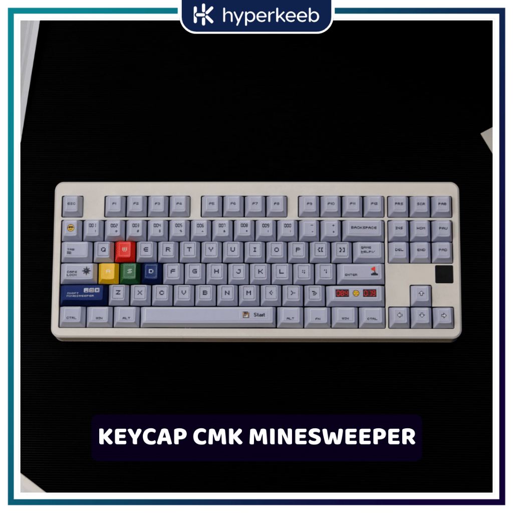 Keycap Game Pixel Tuổi Thơ, Nhựa PBT 1,7mm Dyesub Cao Cấp, Cherry ...