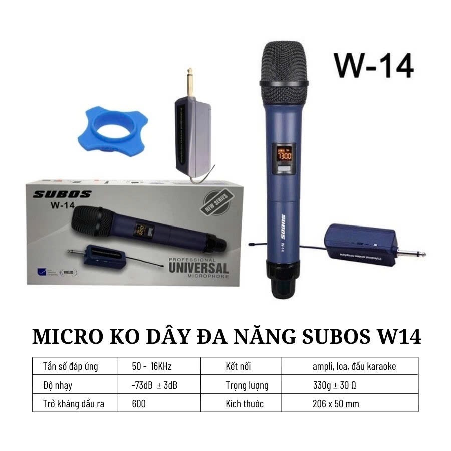 Micro karaoke k dây SUBOS W-14+, Bose BS 301 bảo hành 6 tháng tại cửa hàng Điện Máy | Shopee ...