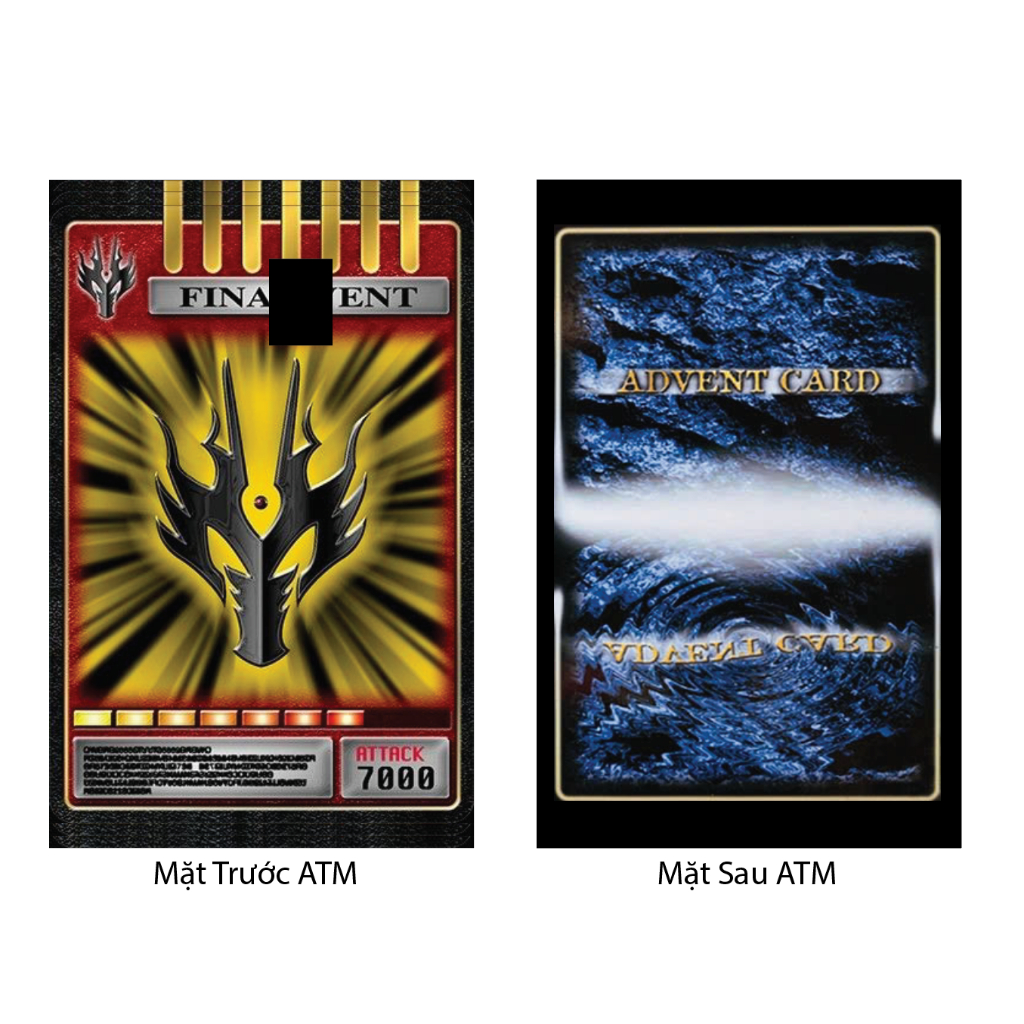 Skin Rider Card ATM - Final Vent Ryuga ATM | Miếng Dán Thẻ ATM Phong ...
