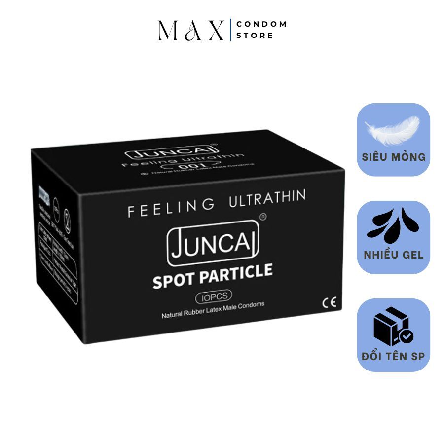 Bao cao su 001 JUNCAI bcs siêu mỏng gân gai size lớn, bao size nhỏ kéo dài quan hệ | Shopee Việt Nam