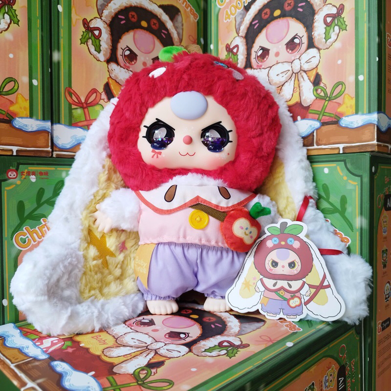 baby three 400% [ pass bé ngôi sao noel mắt rưng còn card và box ...