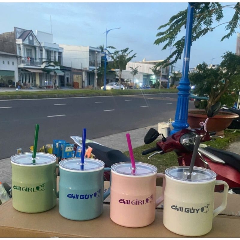 Giá sỉ Ly quai 700ml kèm ống hút Tân Lập Thành | Shopee Việt Nam
