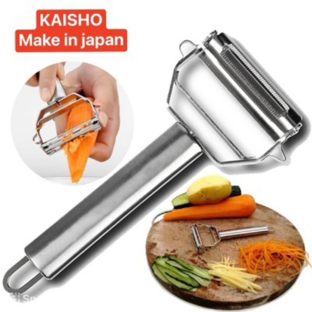 Dao bào rau củ đa năng KAISHO NHẬT Inox cao cấp khó rỉ sét | Shopee ...