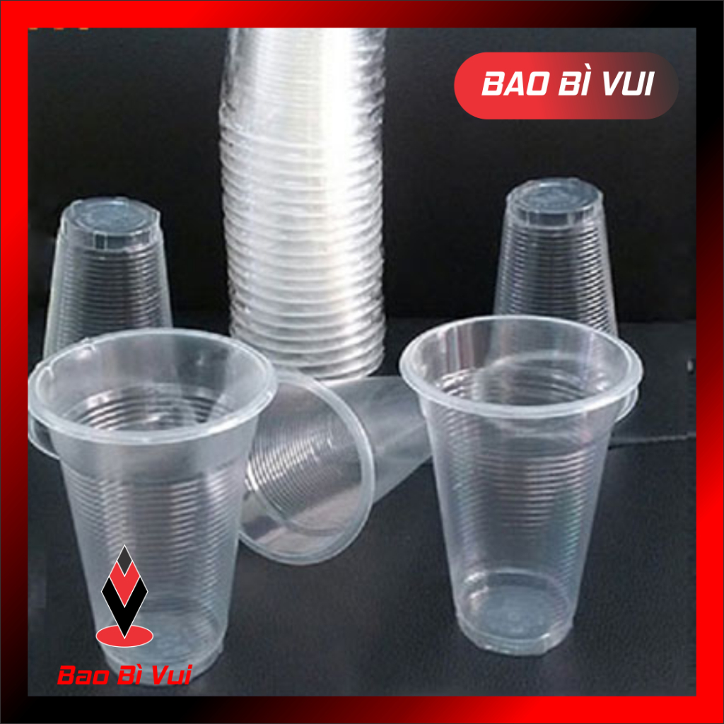 [ 50 ] Ly nhựa dùng 1 lần nhiếu size - BAO BÌ VUI | Shopee Việt Nam