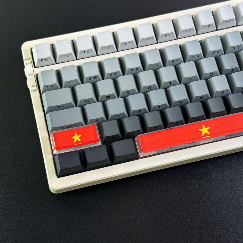 Nút bàn phím cơ Keycap cờ quốc kỳ lẻ xuyên led - Hali key | Shopee Việt Nam