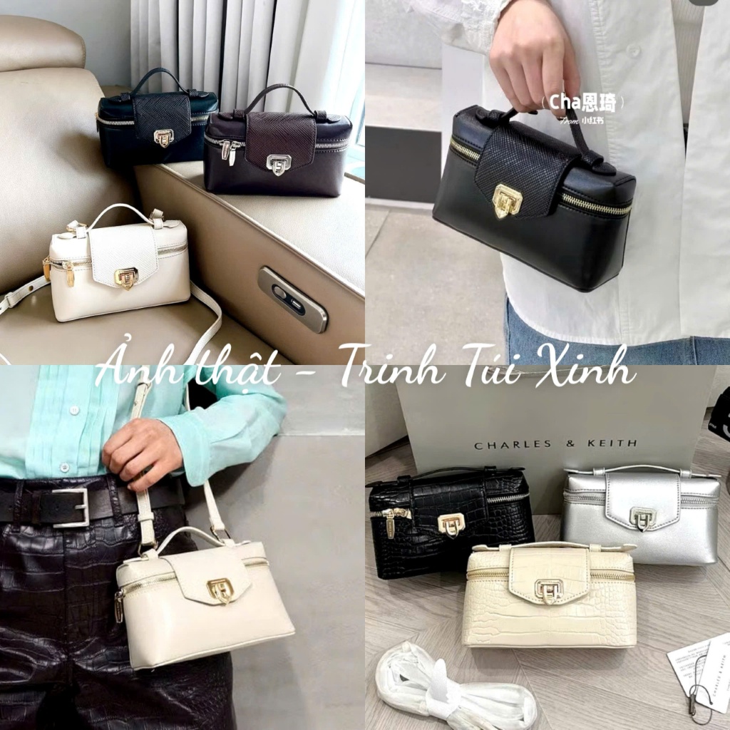 [ Hỏa Tốc Sg ] Túi CK Mới Nắp Khóa Nhọn Kèm Dây Chéo Form Đẹp 004 CK2 ...