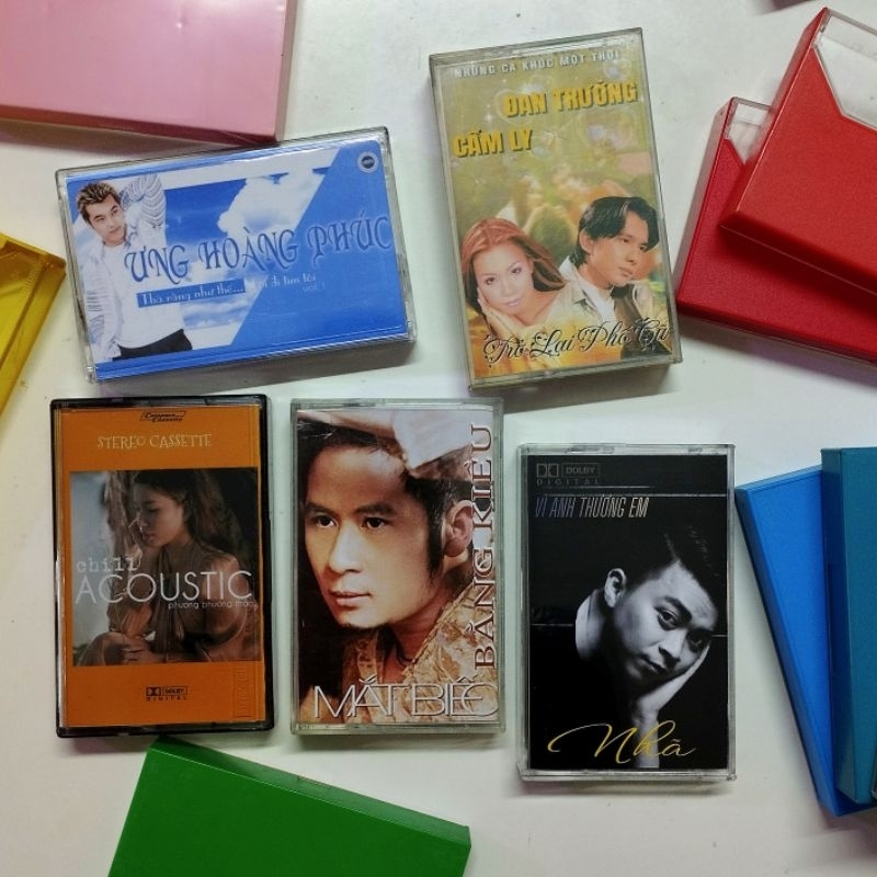 combo 5 băng cassette nhạc trẻ hay | Shopee Việt Nam