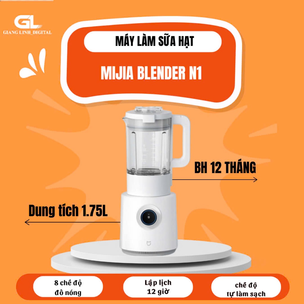 Máy xay sinh tố, làm sữa hạt Mijia N1 (Mijia Blender N1) | Shopee Việt Nam