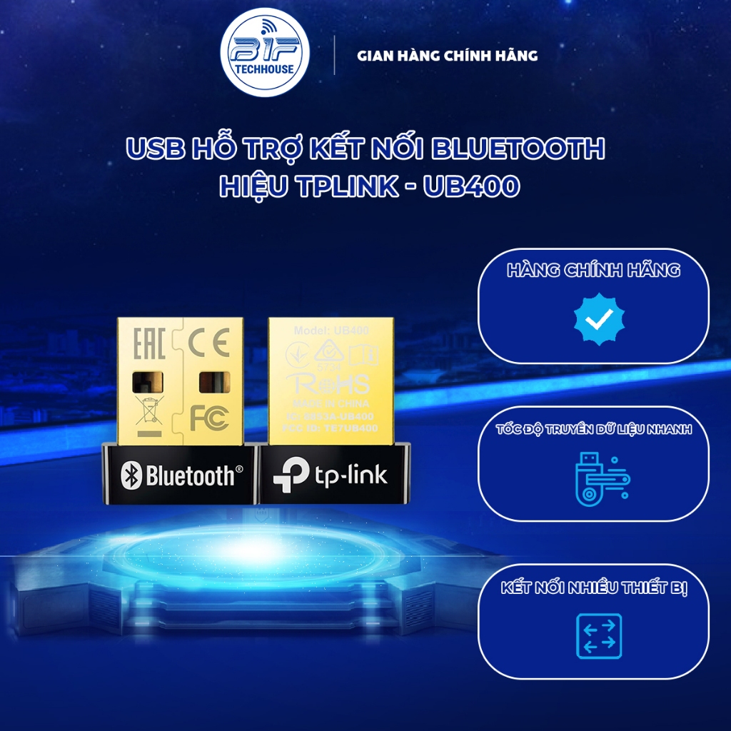USB Bluetooth 4.0 Nano TP-Link UB400 – Kết Nối Dễ Dàng - Chính Hãng Tại ...