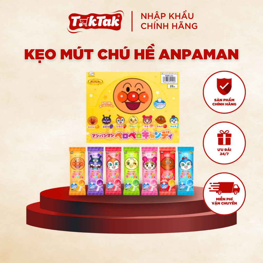 KẸO MÚT TRÁI CÂY APAMAN ĐỦ VỊ NHẬT BẢN ( 25 CÂY/1 HỘP ) | Shopee Việt Nam