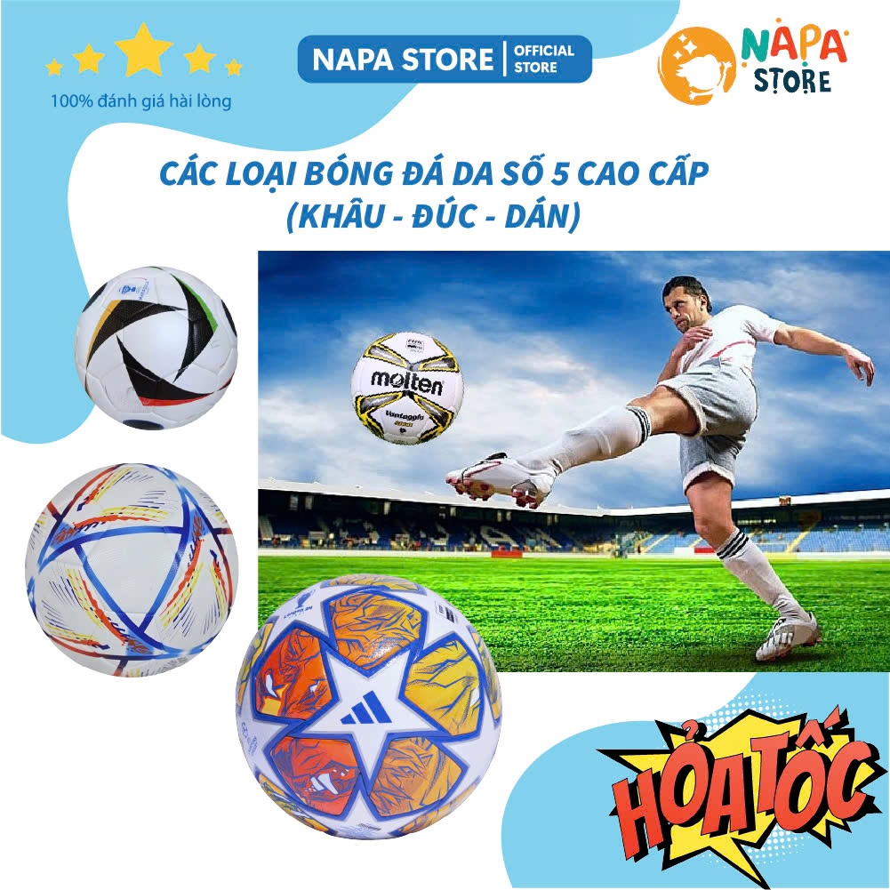 Quả Bóng Đá Da, Bóng Đá Cao Cấp Số 5 Phù Hợp Sử Dụng Để Luyện Tập, Phù ...