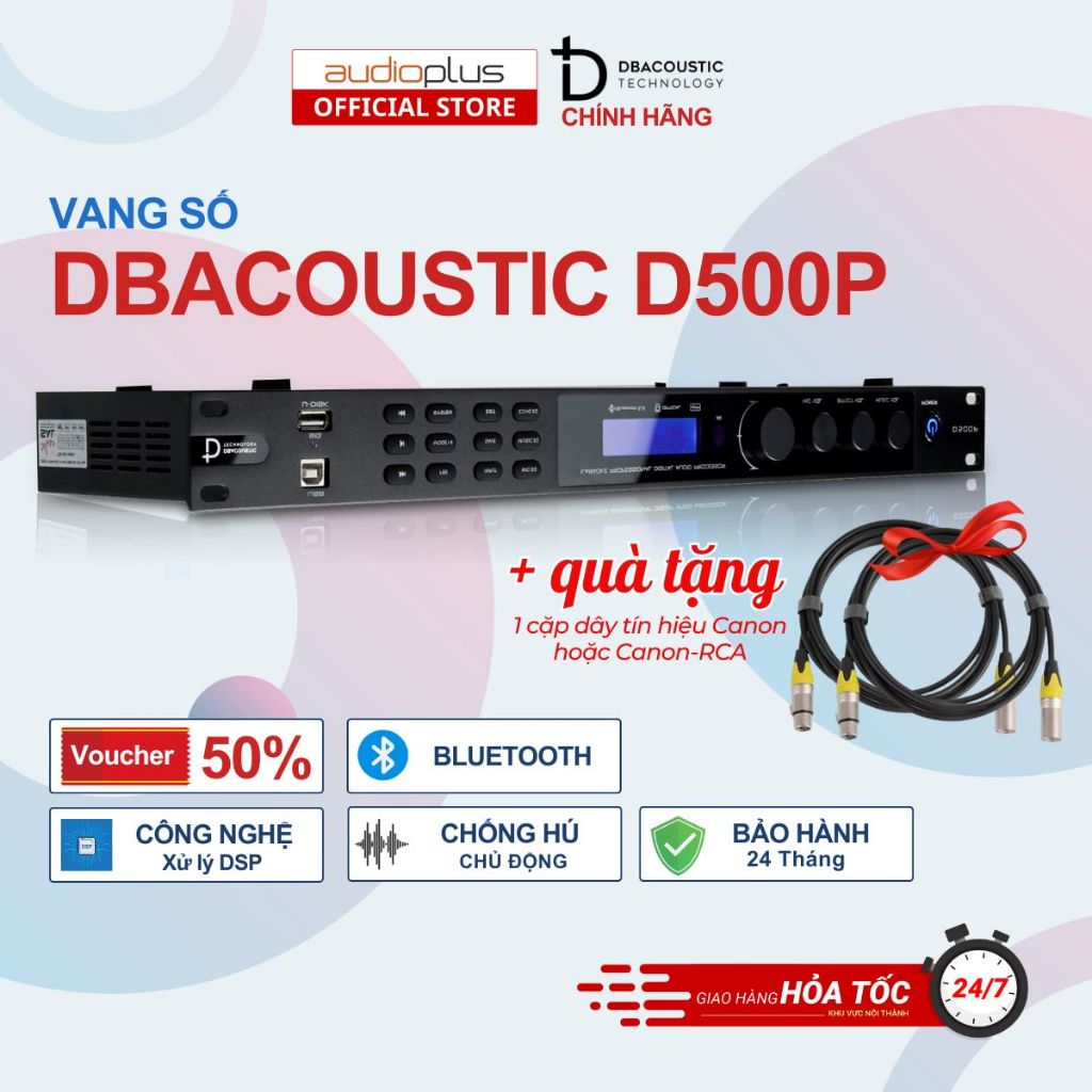 Vang số DBAcoustic D500P - Bluetooth - Chống hú - Công nghệ DSP - Hàng chính hãng | Shopee Việt Nam