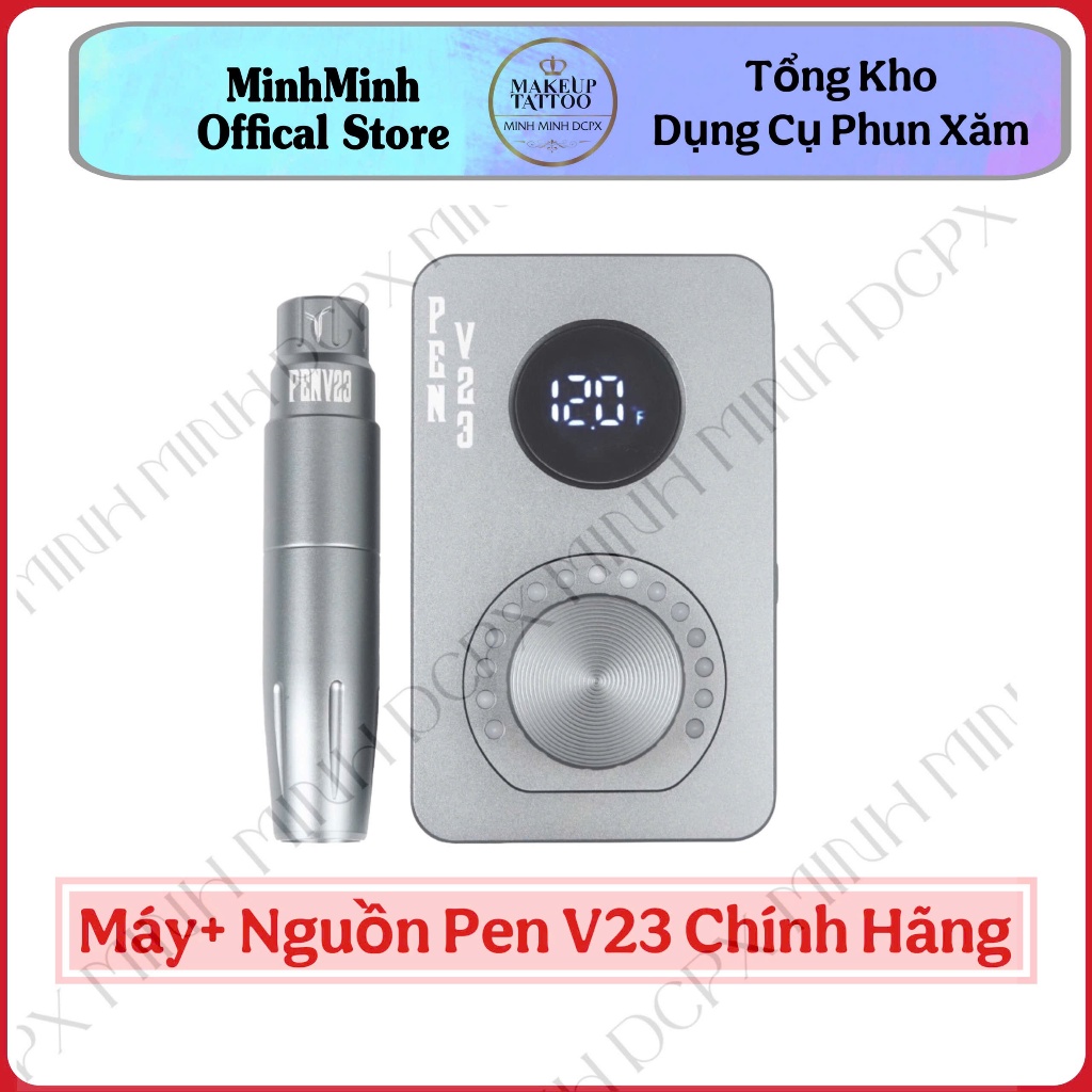 Máy Pen V23 Chính Hãng, Máy Pen Tích Hợp 3 Tính Năng PMU, SMP và Tattoo ...