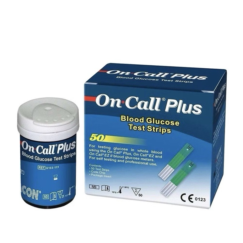 Que Thử Đường Huyết On Call Plus (Hộp 50 que) | Shopee Việt Nam