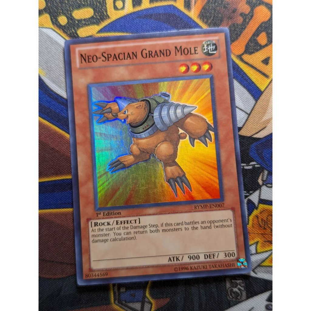 [ Dưa Hấu Yugioh ] Lá bài thẻ bài Yugioh Neo Spacian Grand Mole – super Rare - Tặng bọc bài nhựa ...