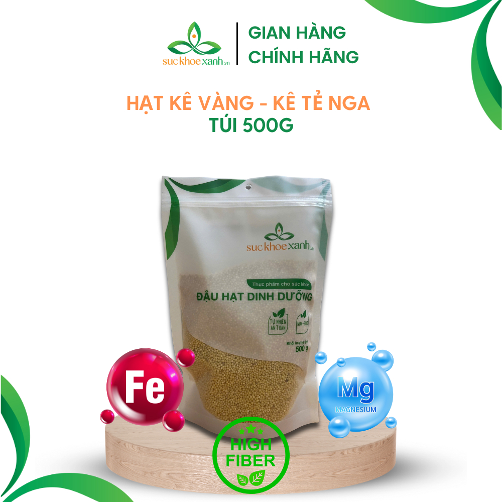 Hạt Kê vàng tách vỏ Sức Khỏe Xanh, Túi 500g - Nhập khẩu Nga chính hãng | Shopee Việt Nam