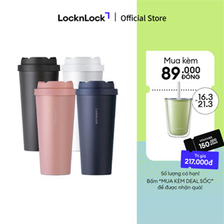 Bình giữ nhiệt Lock&Lock Energetic one-touch thép không gỉ 316L 550ml và 400ml - LHC3249 (4 màu ...