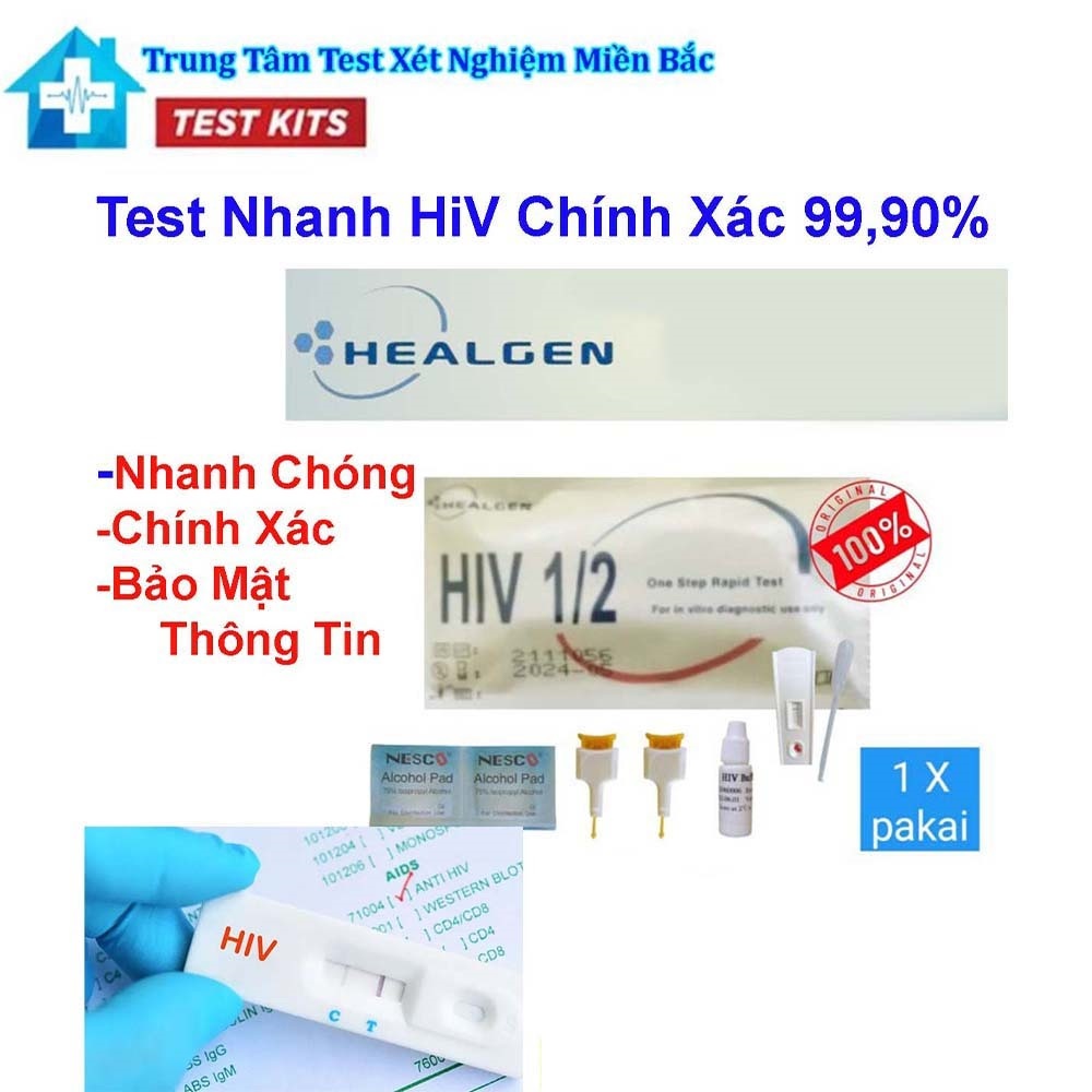 Test Nhanh HIV - Healgen Nhanh Chóng Chính Xác Bảo Mật Thông Tin ...