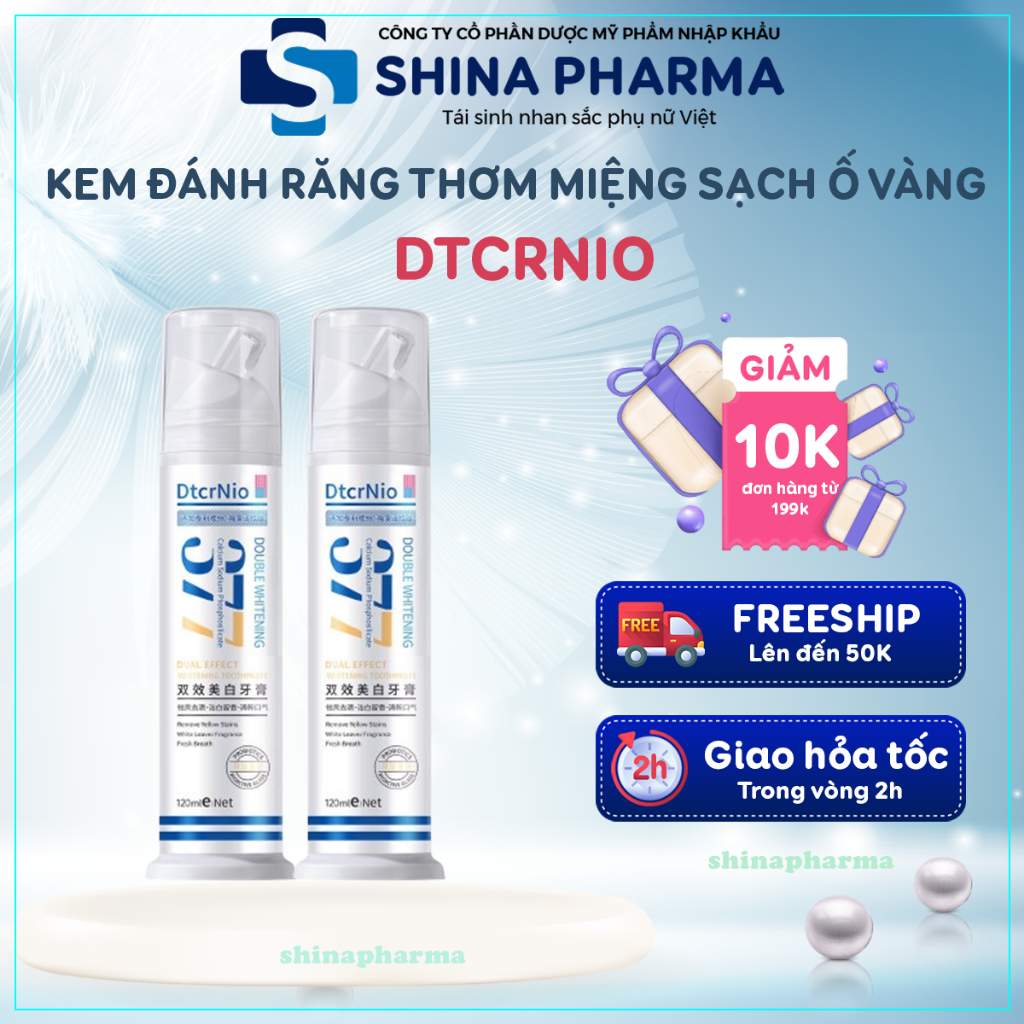 Kem Trắng Răng DTCRNIO 377 - Kem DTCRNIO Sạch Mảng Bám, Chăm Sóc Răng ...