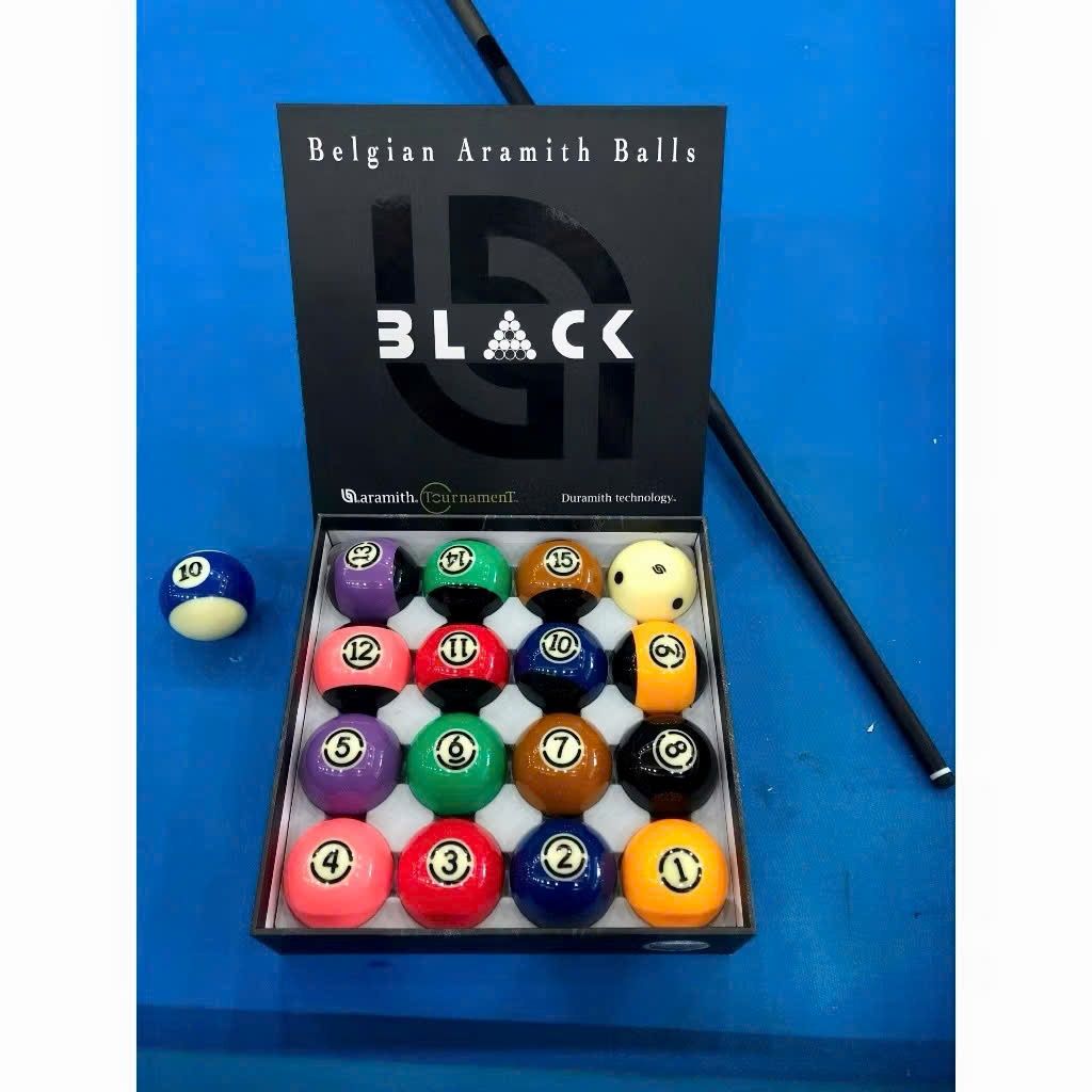 Bộ bóng bida lỗ Aramith Black Đài loan | Shopee Việt Nam