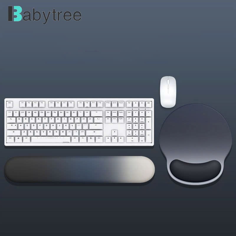 Lót chuột BABYTREE kê tay bàn phím có đệm êm ái size to chống trượt cho ...