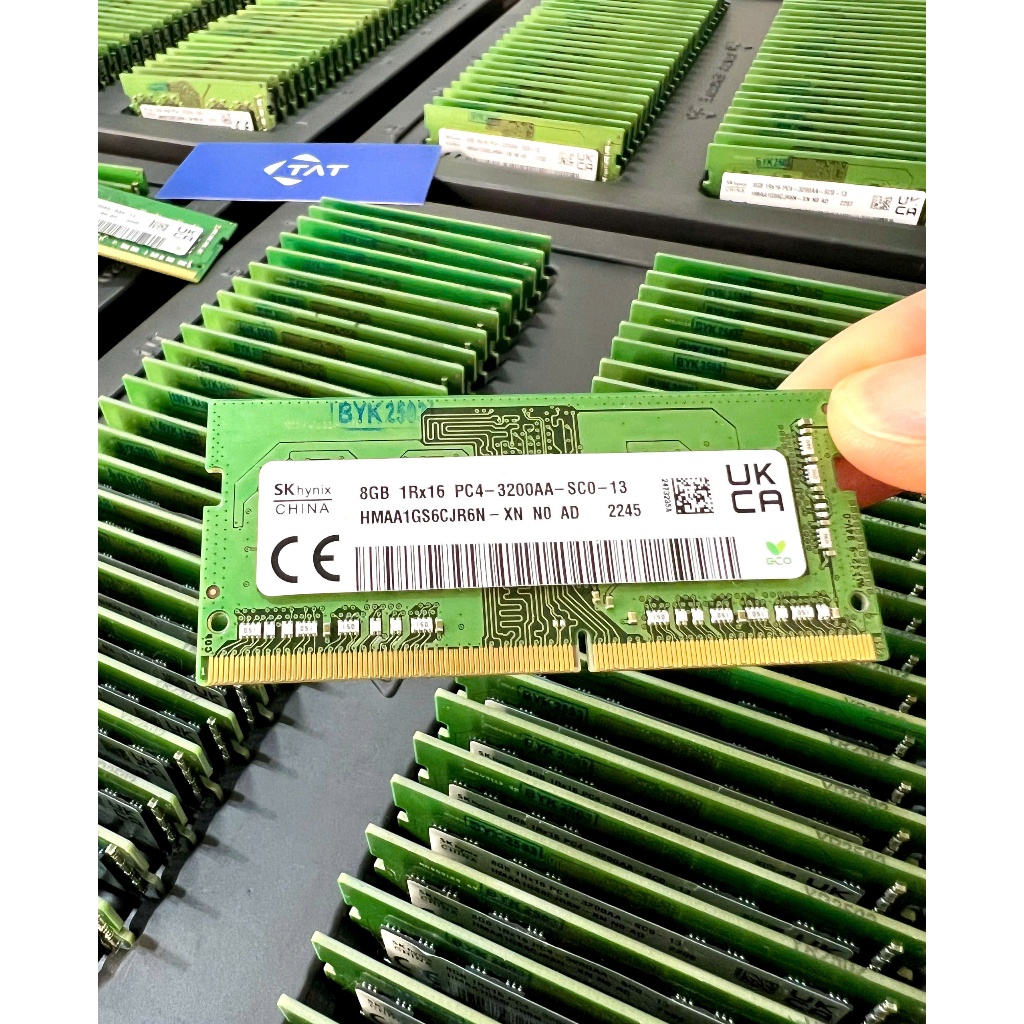 Ram Laptop 8GB 3200Mhz DDR4 SK hynix 1Rx16 (4 chíp nhớ) | Shopee Việt Nam