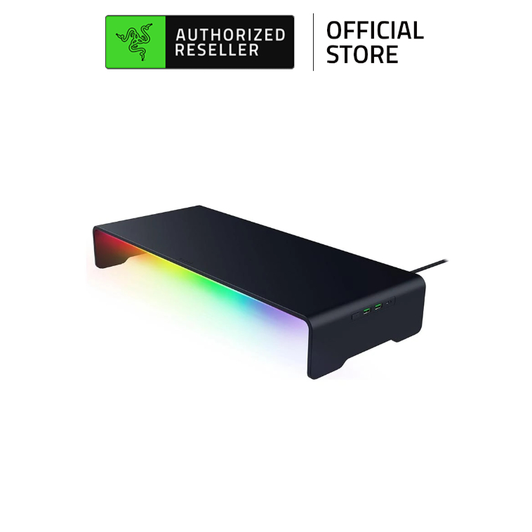 Kệ màn hình Razer Monitor Stand Chroma | Hub USB-C 4 cổng | Nhôm ...