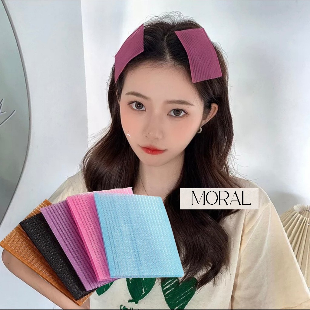 Miếng Dán Tóc MORAL Trang Điểm Rửa Mặt Miếng Dán Giữ Cài Tóc Mái Set 2 ...