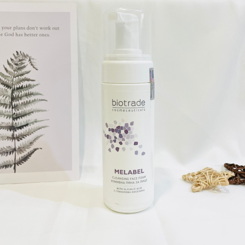 [Tem Cty] Bọt Rửa Mặt Trắng Da Biotrade Melabel Whitening Face Foam ...