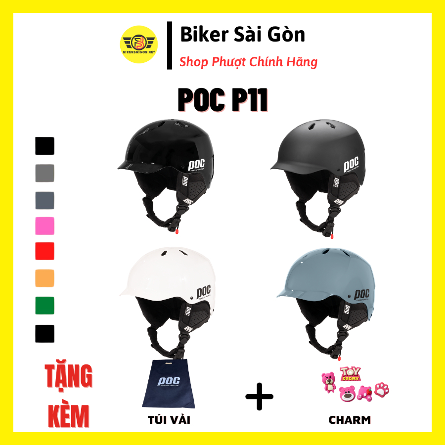 Nón Bảo Hiểm POC P11 Thiết Kế Thế Hệ Mới Thoáng Khí An Toàn Ốp Tai Có ...