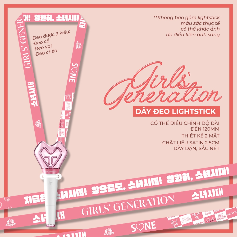 Dây đeo lightstick SNSD - Girls' Generation (giá sỉ inbox) | Shopee ...