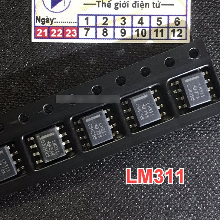 10 con IC LM311 linh kiện LM311D SOP-8 mới - CP9 | Shopee Việt Nam