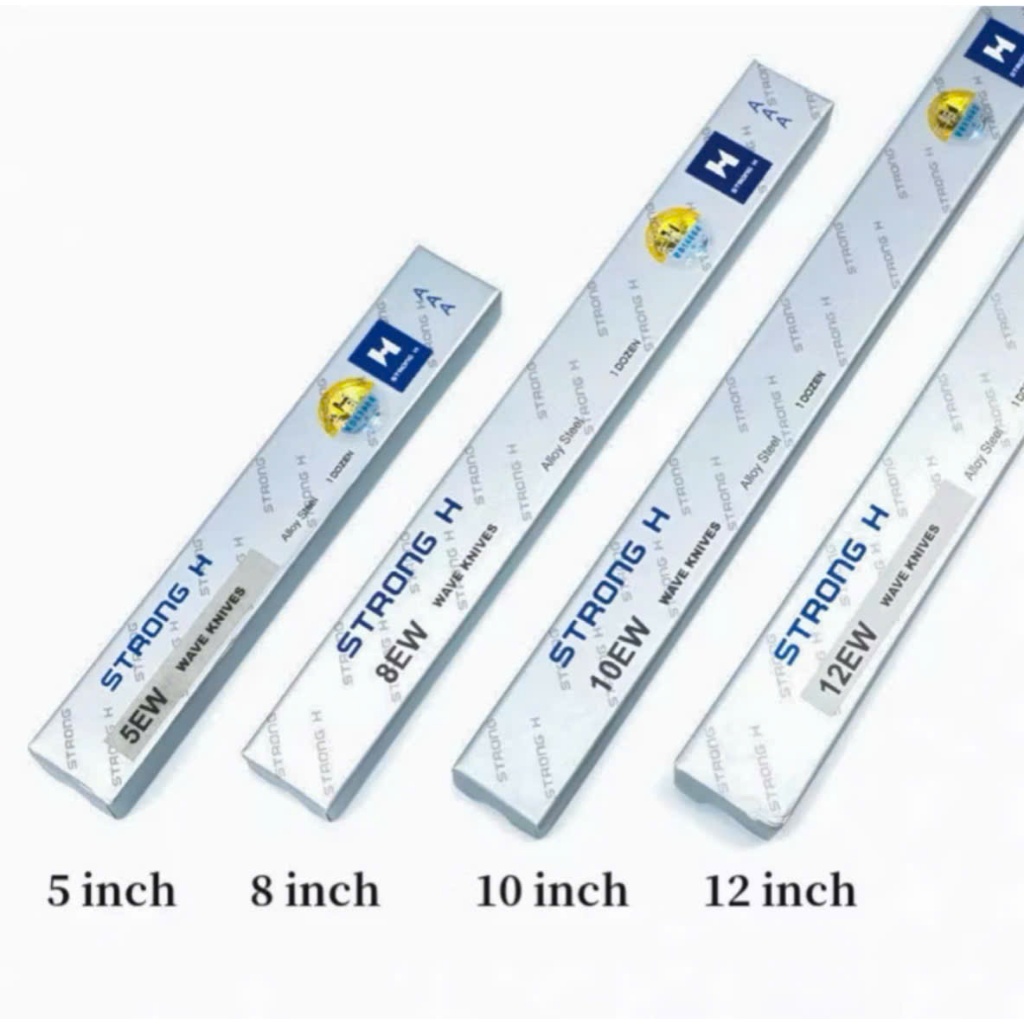 Hộp 12 lưỡi dao máy cắt đứng StrongH dùng cho máy cắt vải từ 5inch đến ...