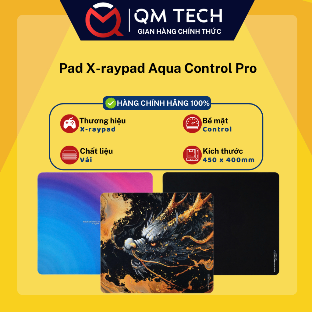 Pad chuột chơi game Xraypad Aqua Control Pro - QMTECH STORE | Shopee Việt Nam