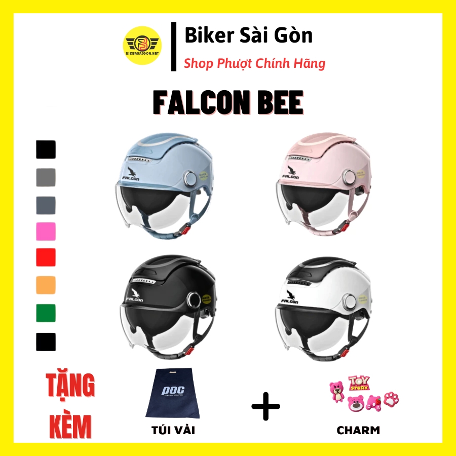 Nón Bảo Hiểm Nửa Đầu Poc Falcon BEE Mới Nhất 2024 - Bikersaigon ...