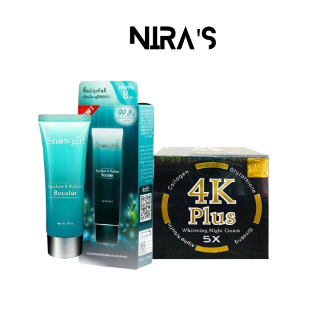 Kem 4k plus và serum vi tảo biển Thái Lan | Shopee Việt Nam