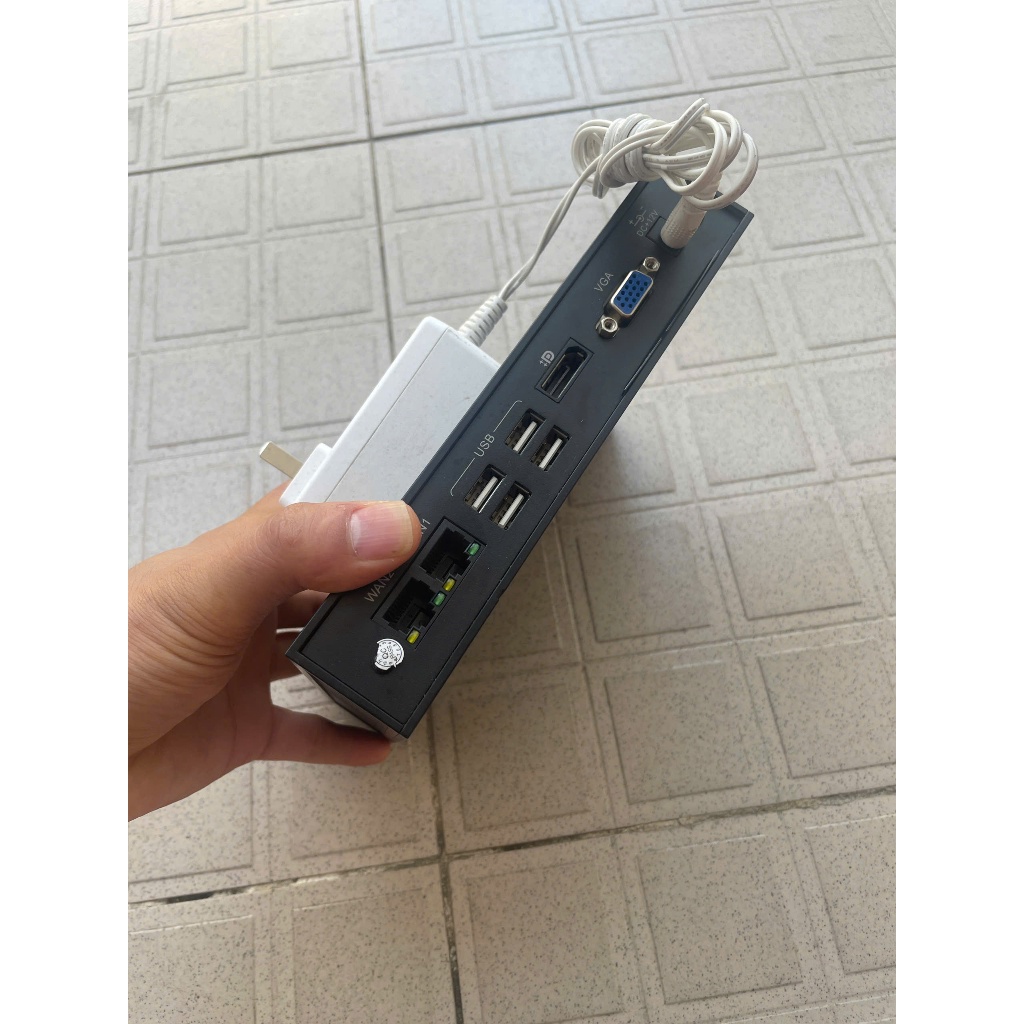 máy tính mini pc router ZTE 2 cổng lan 1gb dùng để tạo proxy, cân bằng ...