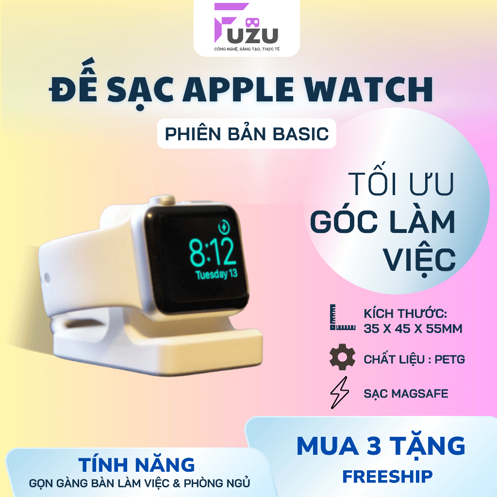 Đế sạc đồng hồ Fuzu cho Smart Apple Watch | Shopee Việt Nam