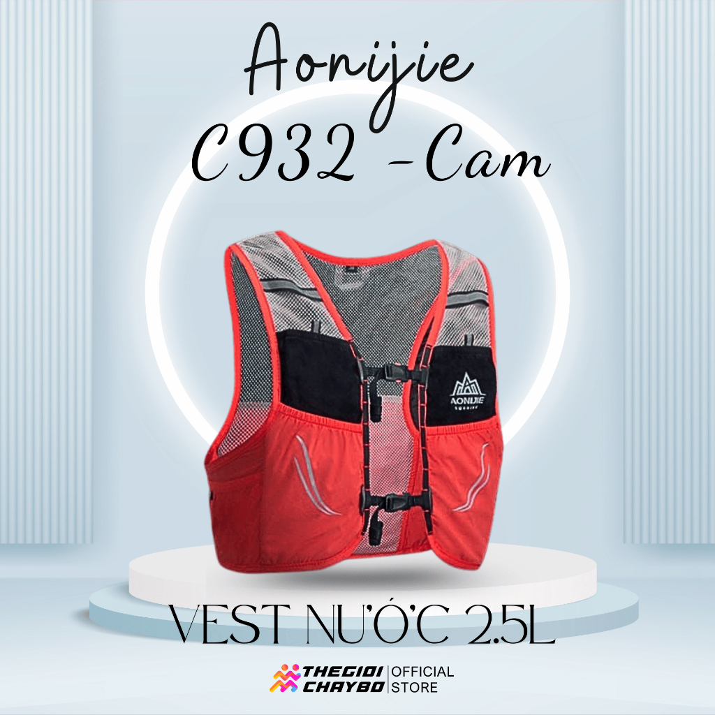 Vest nước chạy bộ Aonijie C932 - Dung tích 2.5L | Shopee Việt Nam