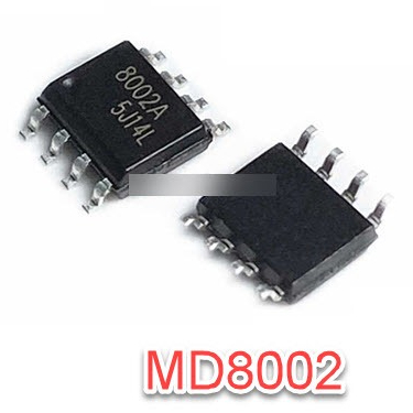 5 CON IC KHUẾCH ĐẠI CÔNG SUẤT LINH KIỆN MD8002A MD8002 8002A 8002 3W ...