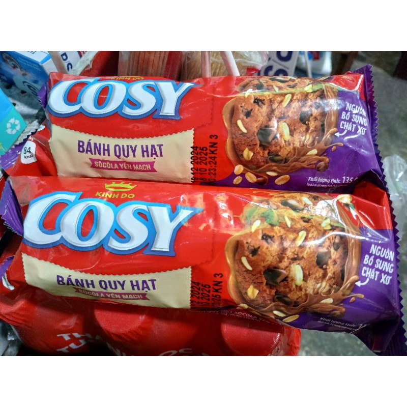 Bánh Quy Hạt COSY Sôcôla Yến Mạch 135g | Shopee Việt Nam