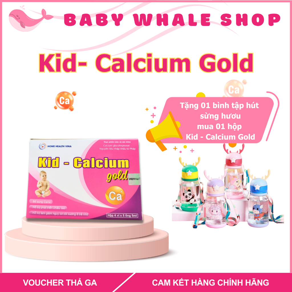 [QUÀ TẶNG] Kid Calcium Gold Canxi Hữu Cơ Dễ Hấp Thu Cho Bé | Shopee ...