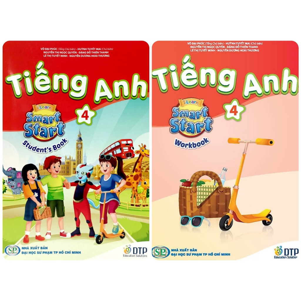 Bộ sách iLearn Smart Start 4 - bài học + bài tập | Shopee Việt Nam